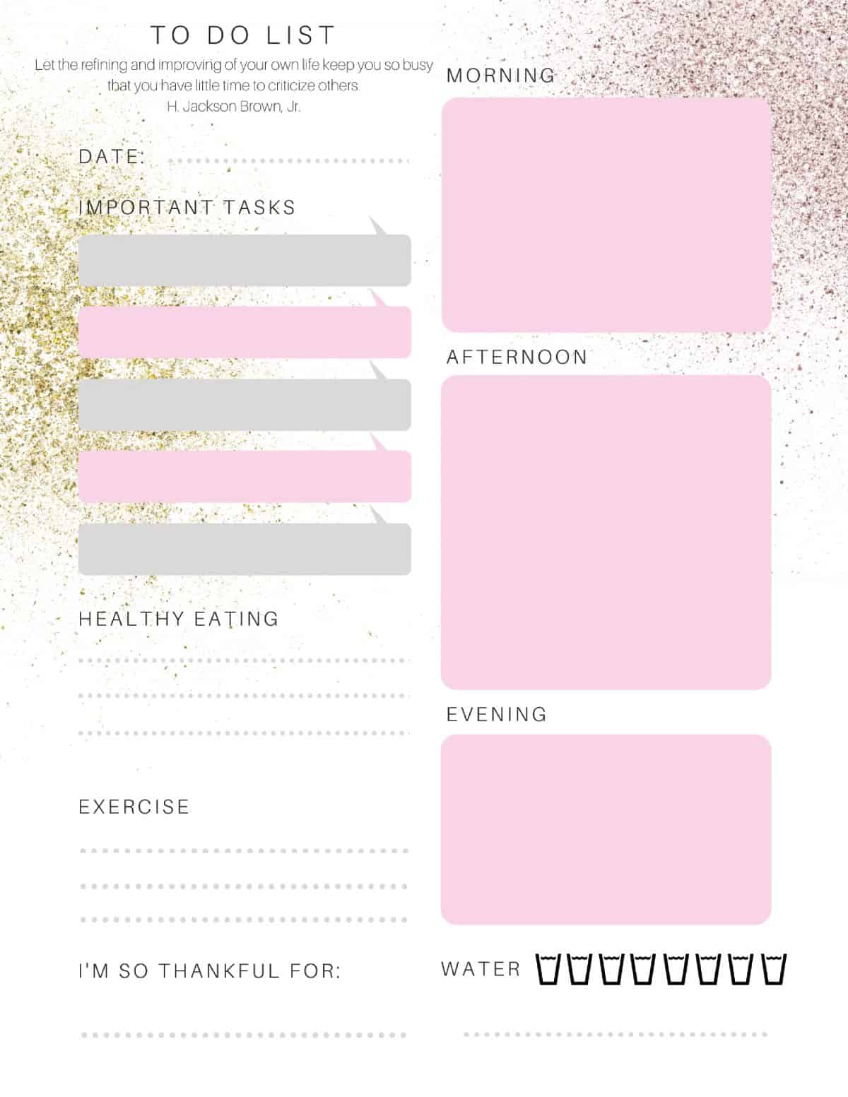 Mental Health Resources: My Planner