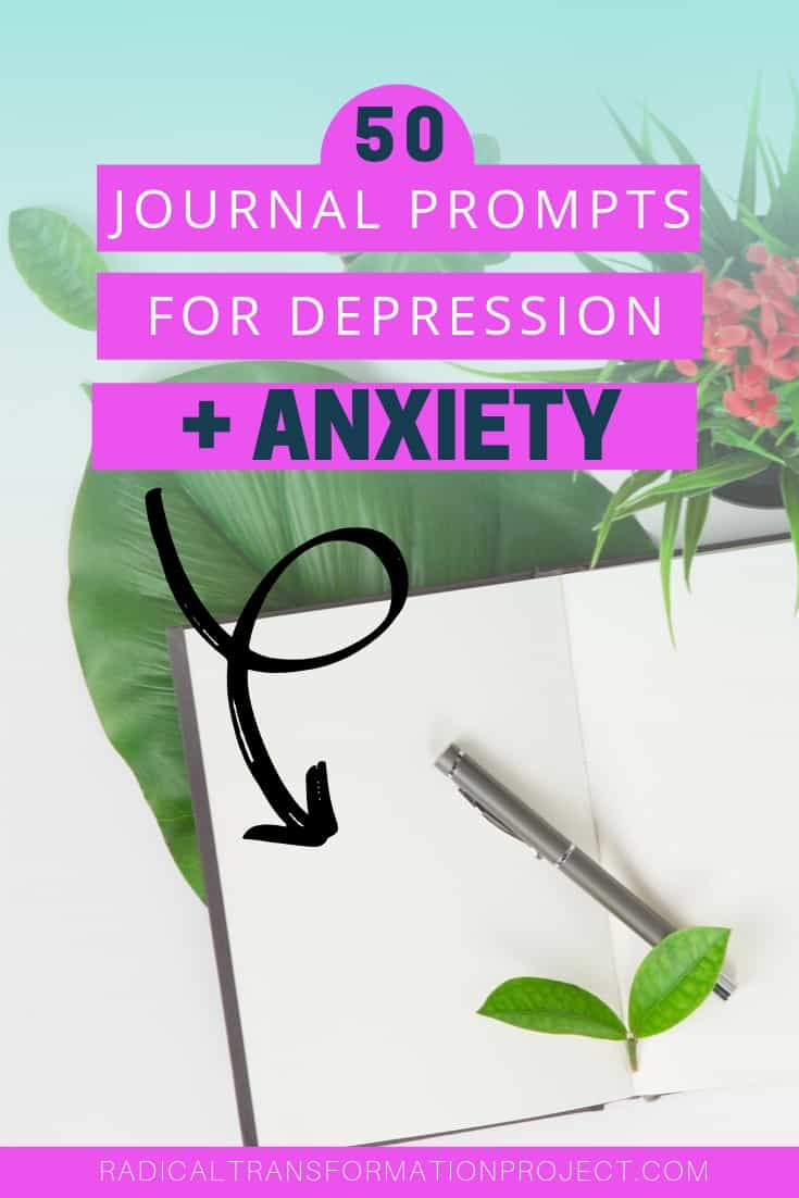 Journal Writing Prompts for Depression and Anxiety - Radical ...
