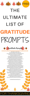 Thanksgiving Gratitude Prompts
