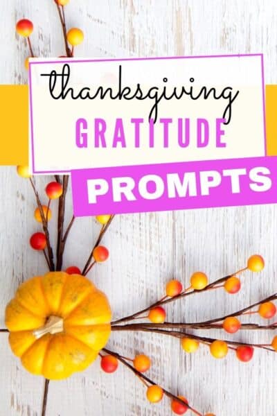 Thanksgiving Gratitude Prompts