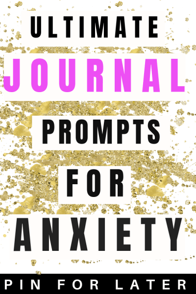 Journal Prompts for Anxiety