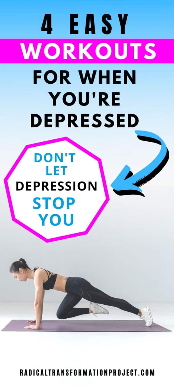 4 Easy Workouts for When You're Depressed