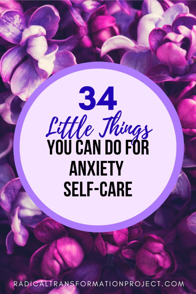 Self-Care for Anxiety Relief