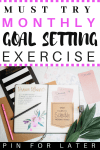Boost Your Productivity with Monthly Goals